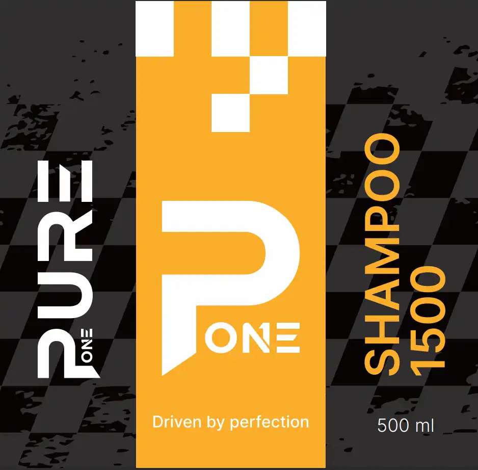 PureOne Shampoo 1500 500 ml - Bilpleiesenteret Larvik AS